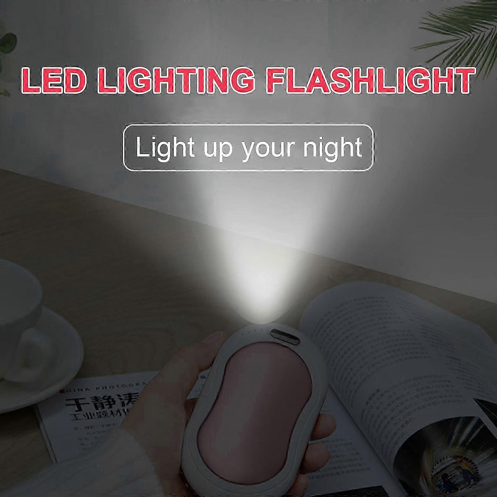 Rechargeable Power Bank Hand Warmer, 10000mah Fast-Charging Hand ...