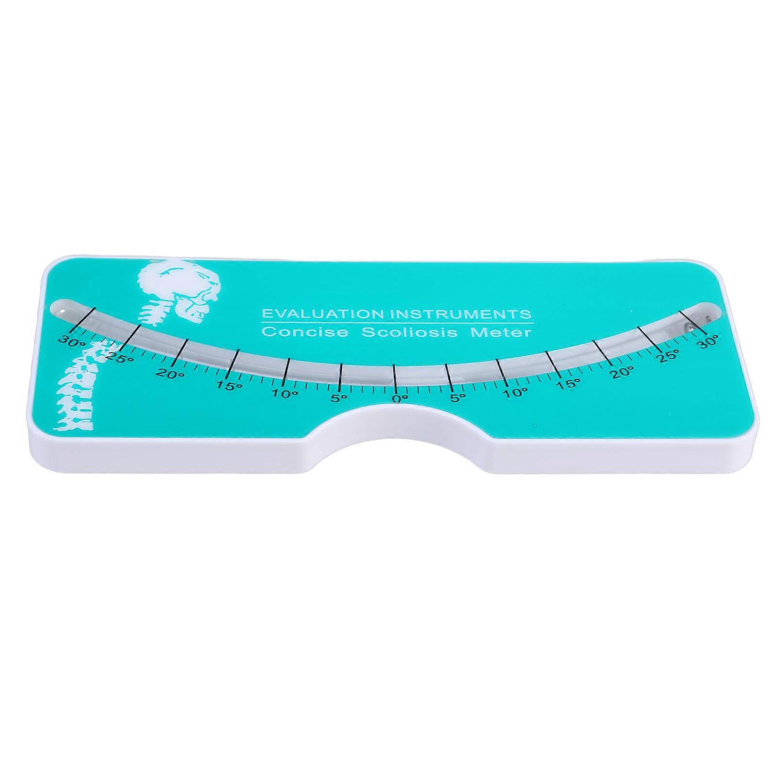 Scoliometer, Easy to Use Scoliosis Meter ABS Housing 0 to 30 Degree for ...