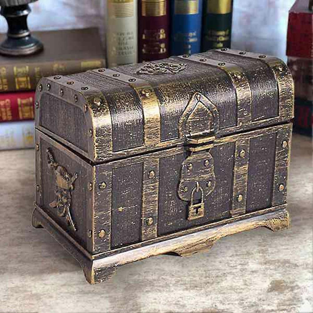 Pirate Treasure Chest Decorative Treasure Chest Keepsake Jewelry Box ...