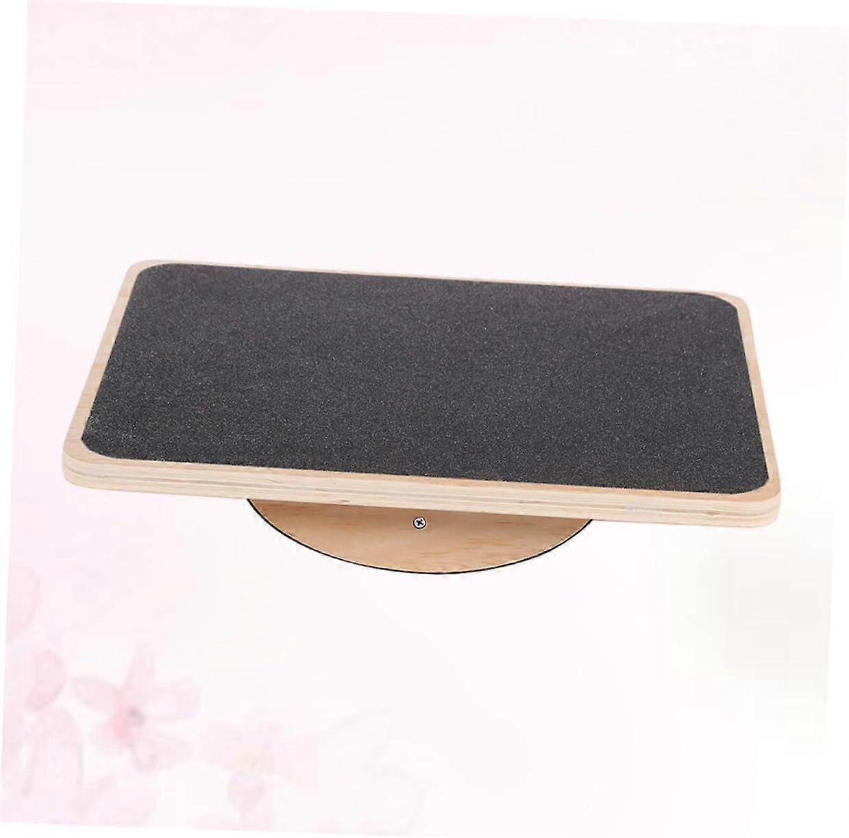 Wooden Balancing Board Wobble Plate Balance Board Slant Fitness Ab ...
