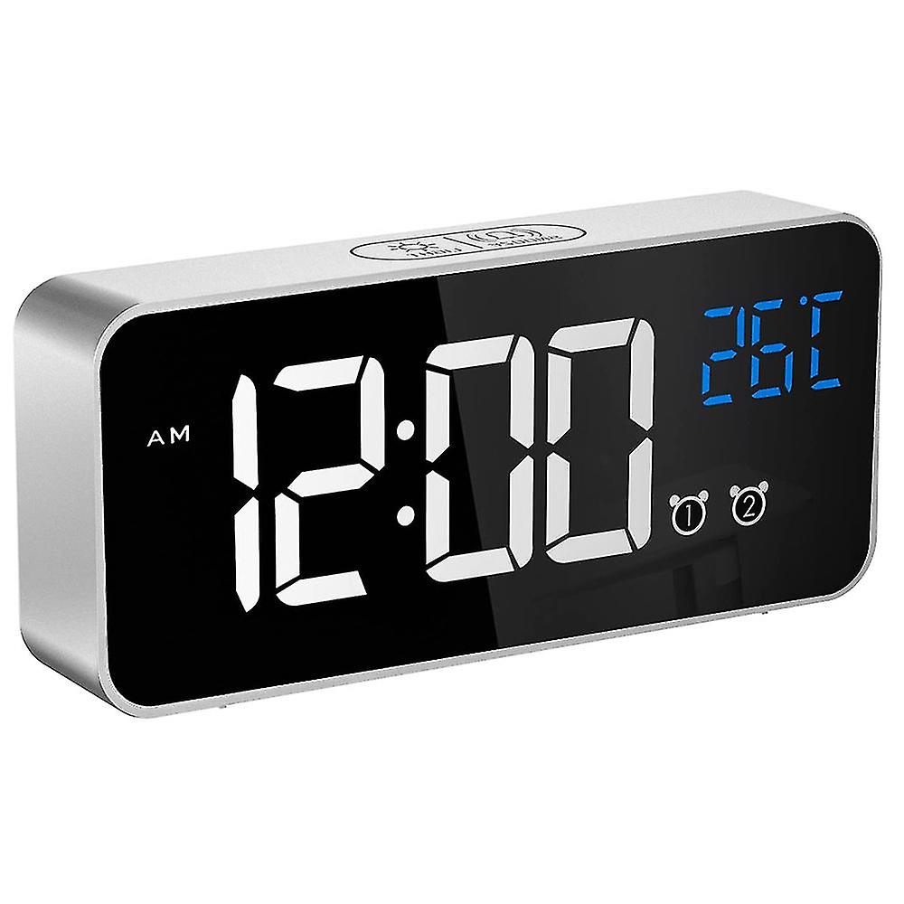 Large Digital Alarm Clock For Visually Impaired - Big Electric Clock ...