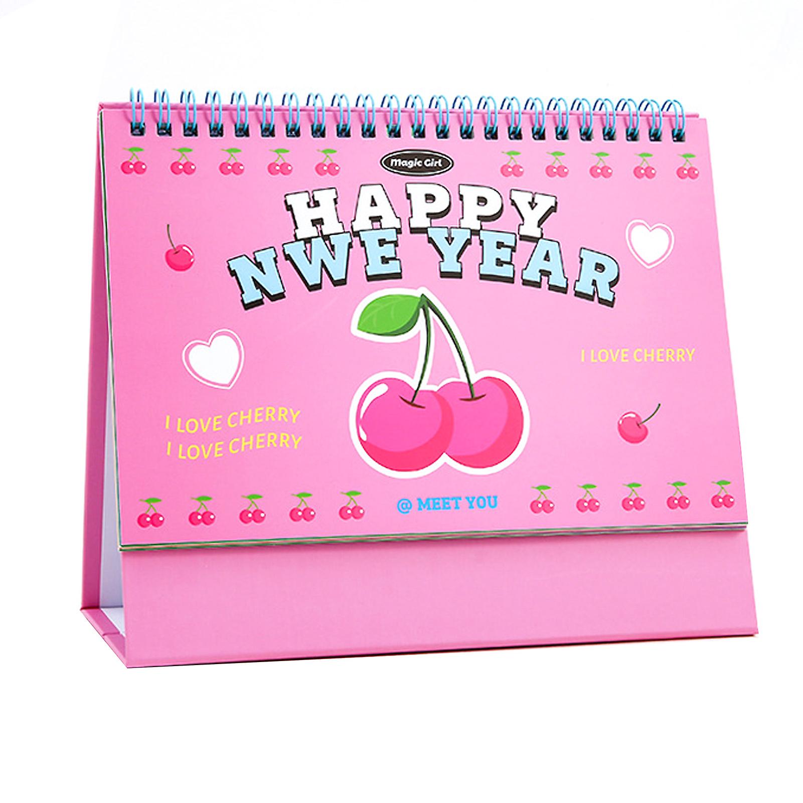 2023 Desk Calendar Cute Cartoon Style Rich Vivid Colors Thickened Paper ...