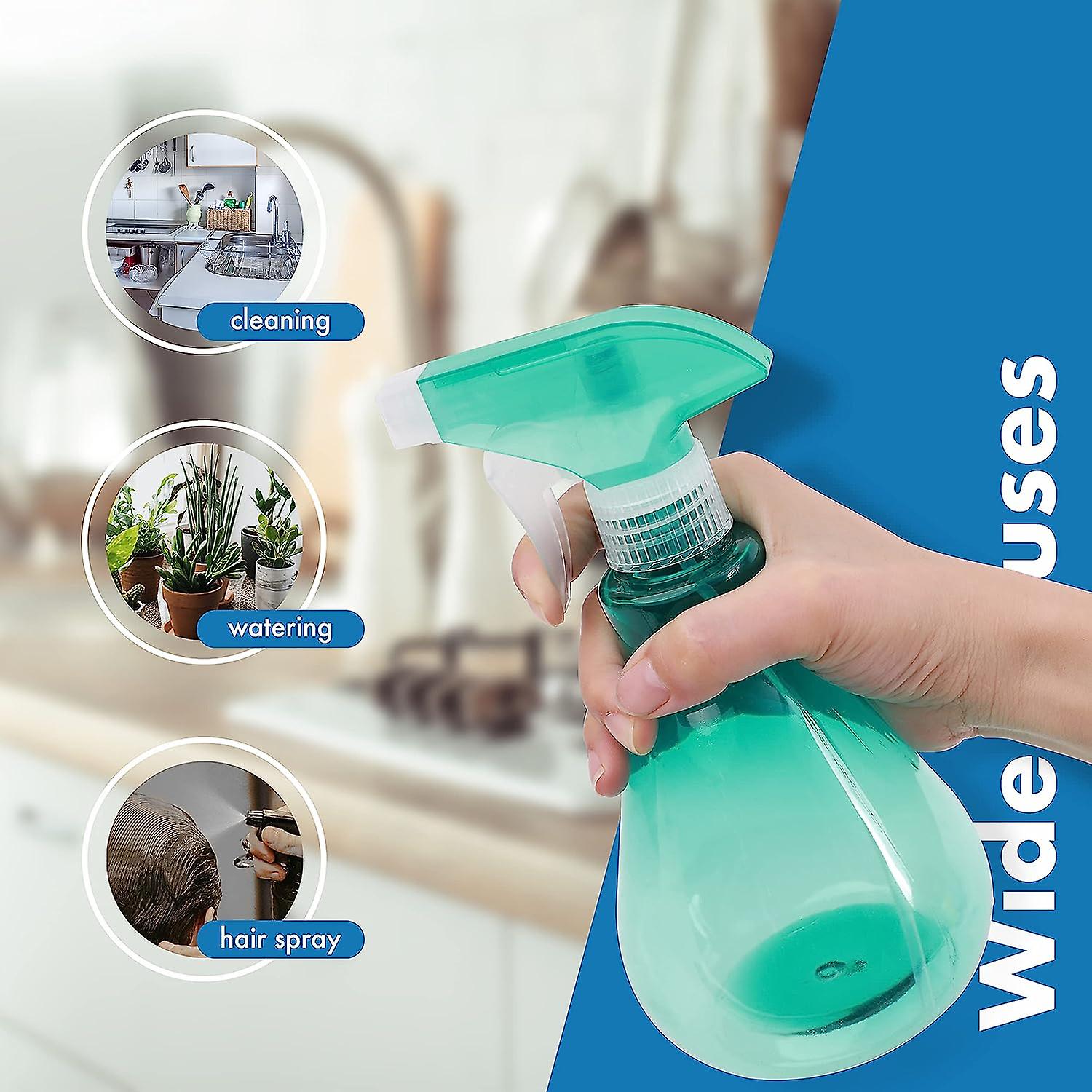 Spray Bottle Empty Plastic Spray Liquid Sprayer Reusable & Refillable ...