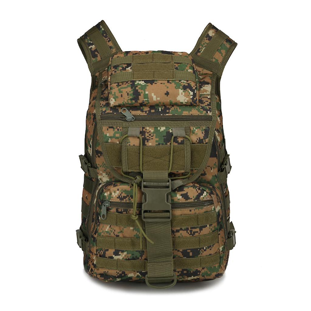 Oxford Cloth Waterproof Outdoor Backpack Rucksack Daypack Black | Fruugo UK