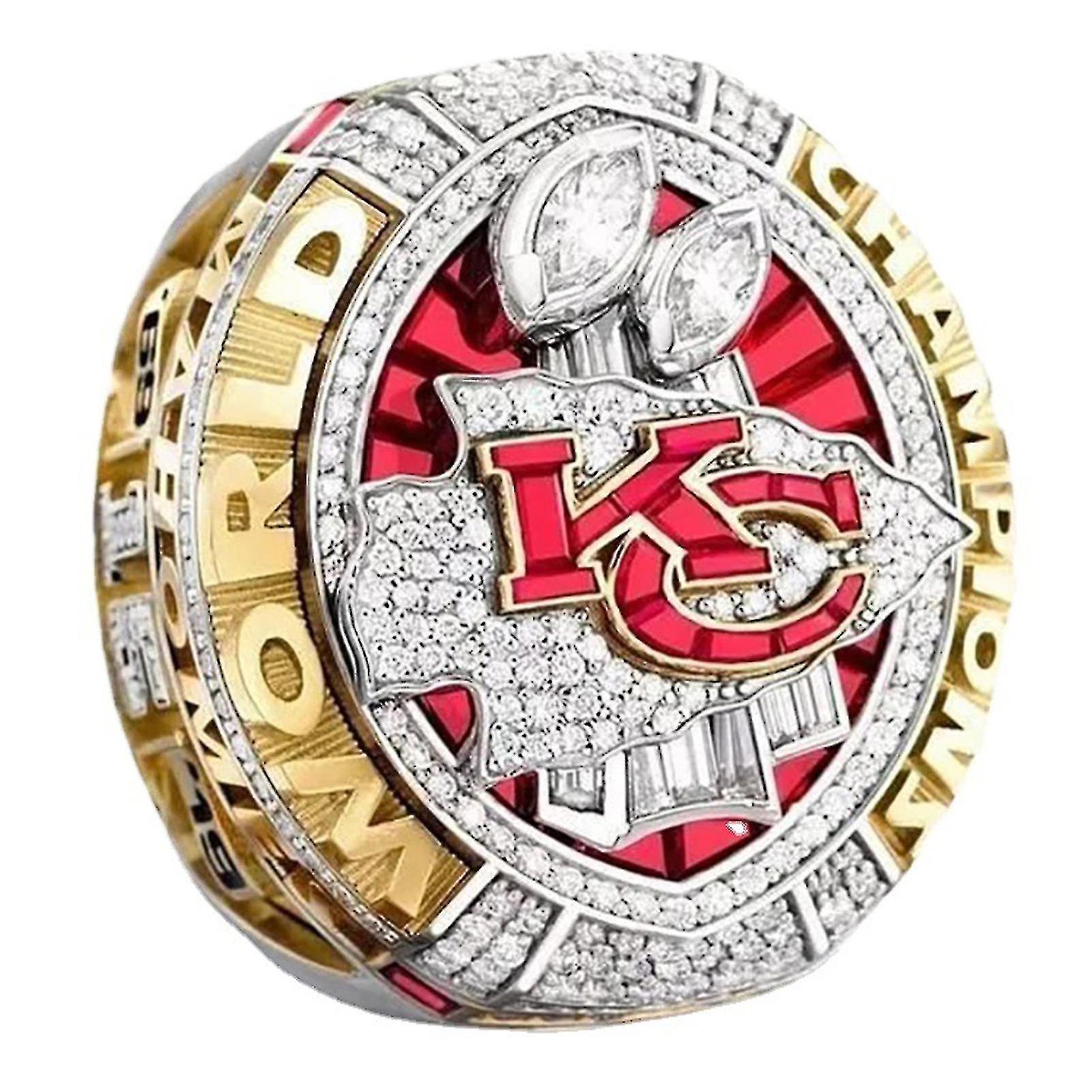 New 2023 Alloy Ring Men Kansas City Chiefs Ring Mahomes Patrick Super ...