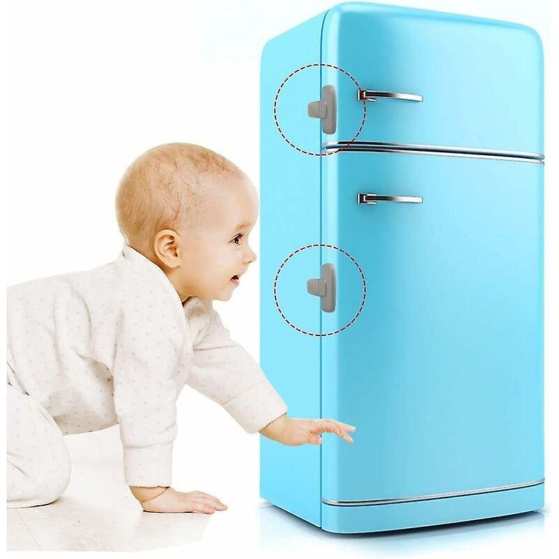 2 Pack Refrigerator Locks for Kids, Home Refrigerator Door Lock Baby ...