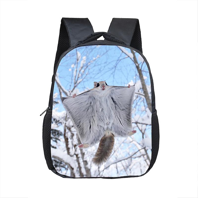 Pet Sugar Glider / Axolotl Sea Otters Ferret Print Backpack For 3 ...