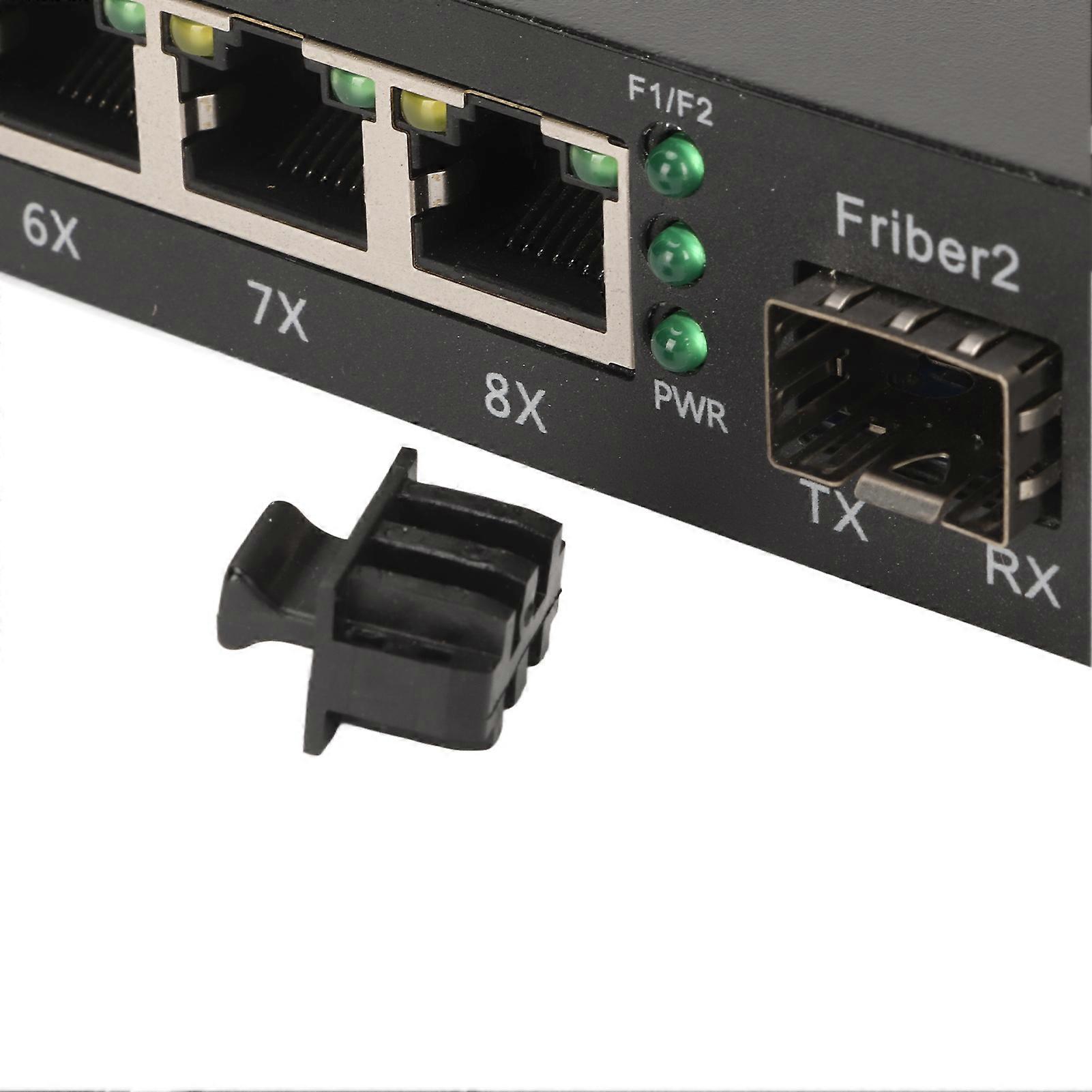 Ethernet Fiber Switch 2 Optical Port 8 Electrical Port Up To 120km RJ45 ...