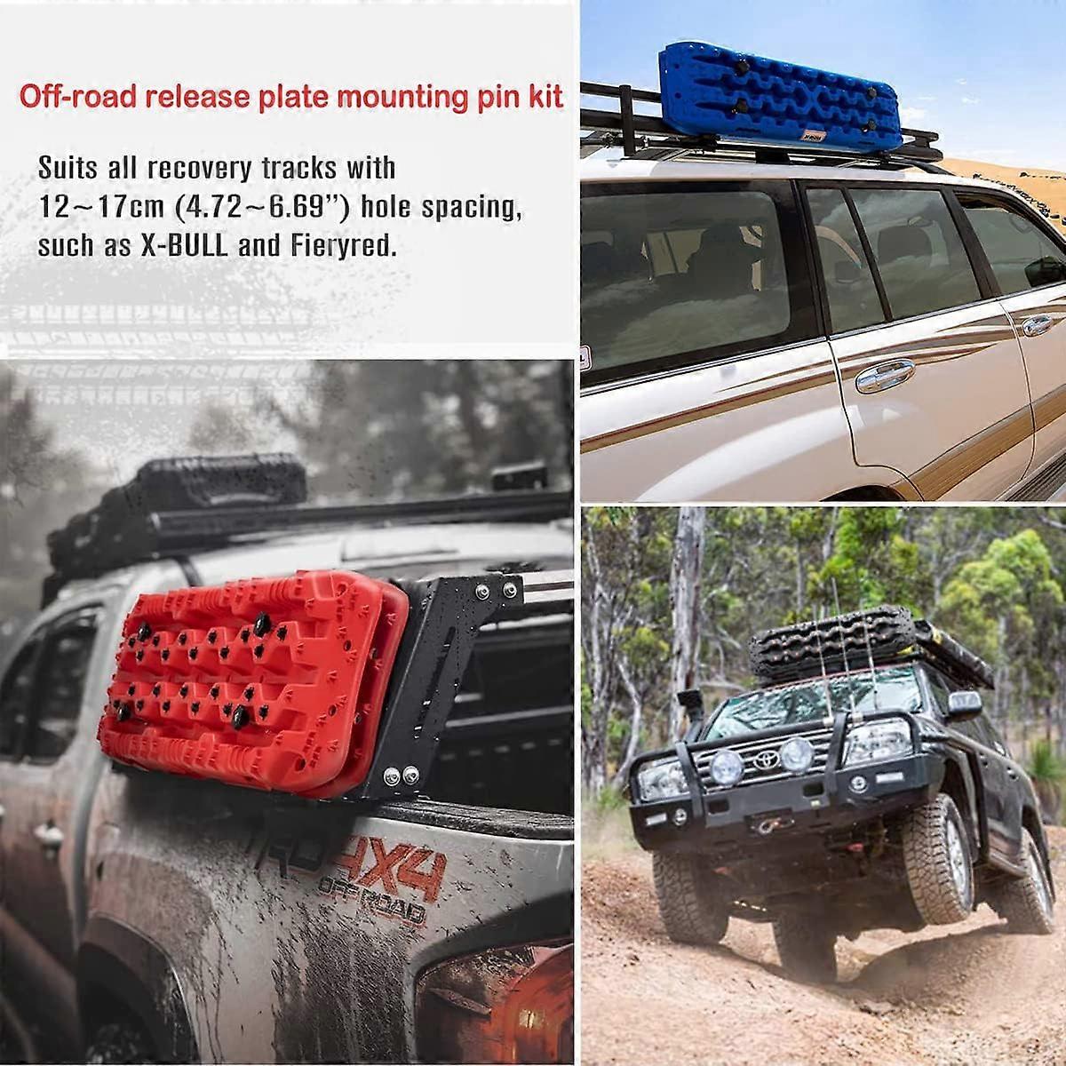 Traction Board Mounting Kit, Recovery Board Mount-Maxtrax Mounting Pin ...