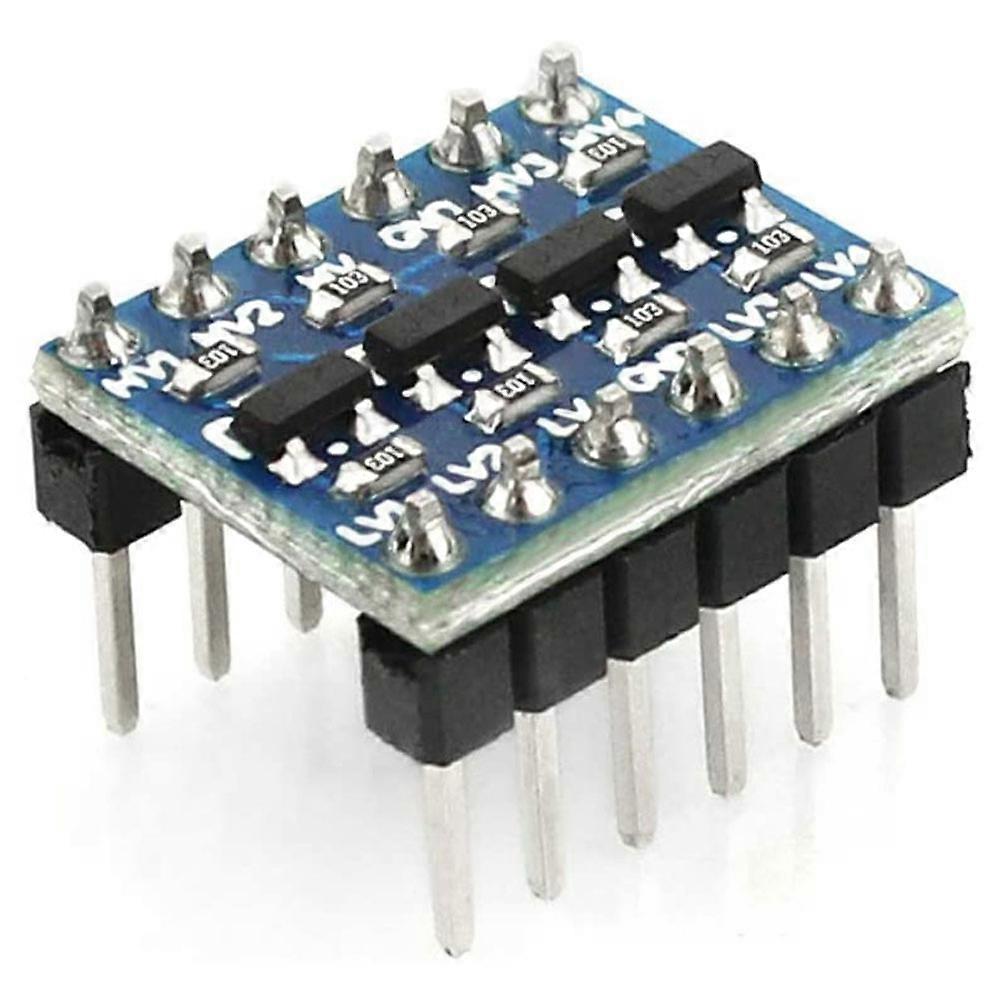 10Pcs 4 Channel IIC I2C Logic Level Converter Bi-Directional Module 3.3V to 5V Shifter for (Pack ...