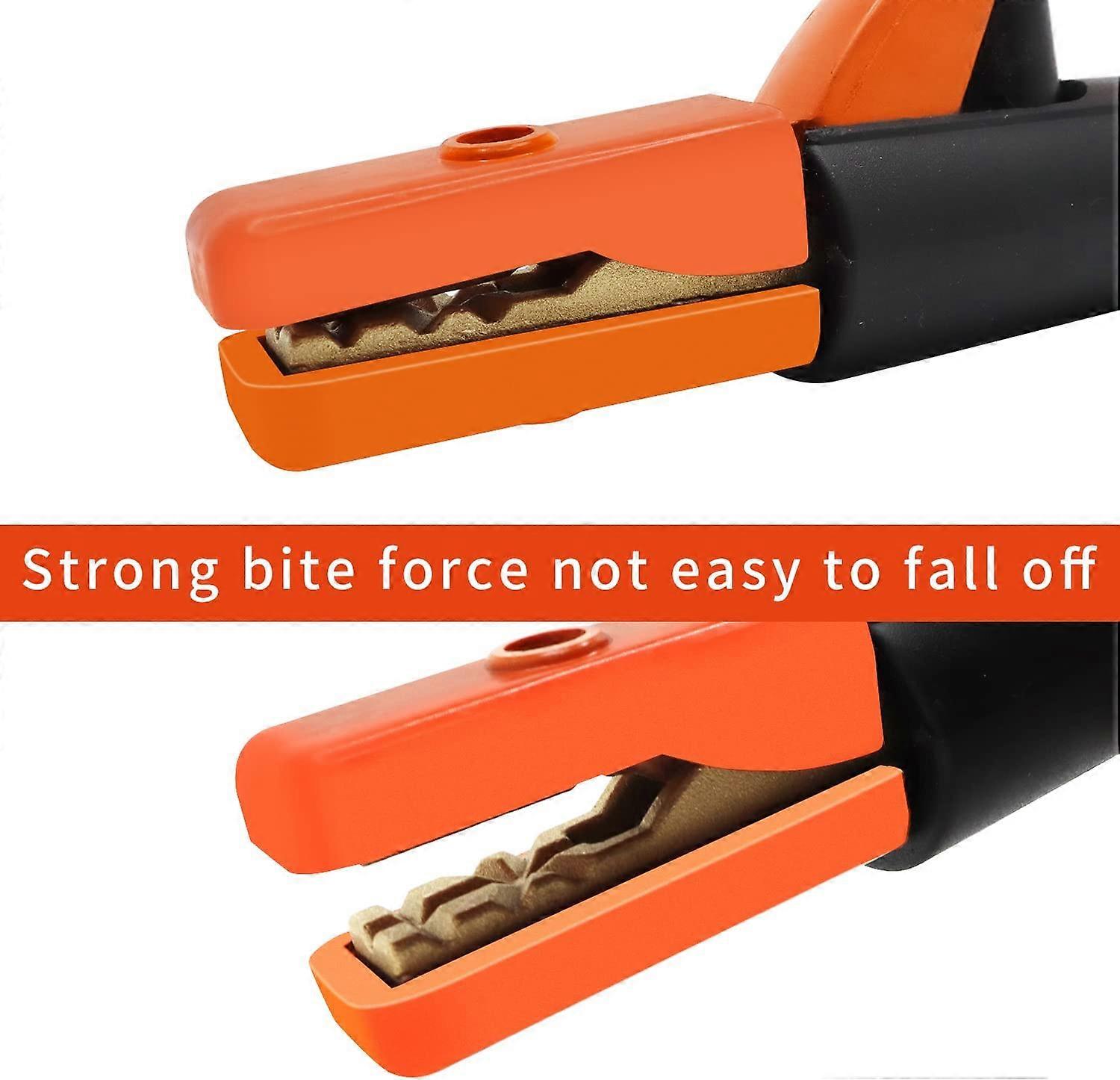 Welding Electrode Holder Heavy Jaw Holding Clamp Arc Welder Electrode ...