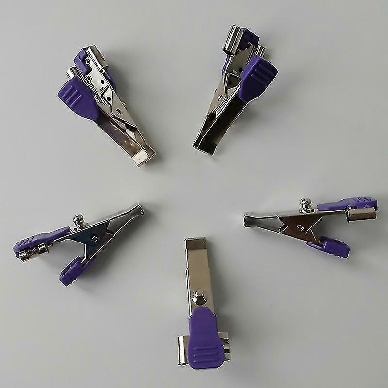 10pcs Reusable Ecg/ekg Alligator Clip Electrodes For Animals, Pets ...