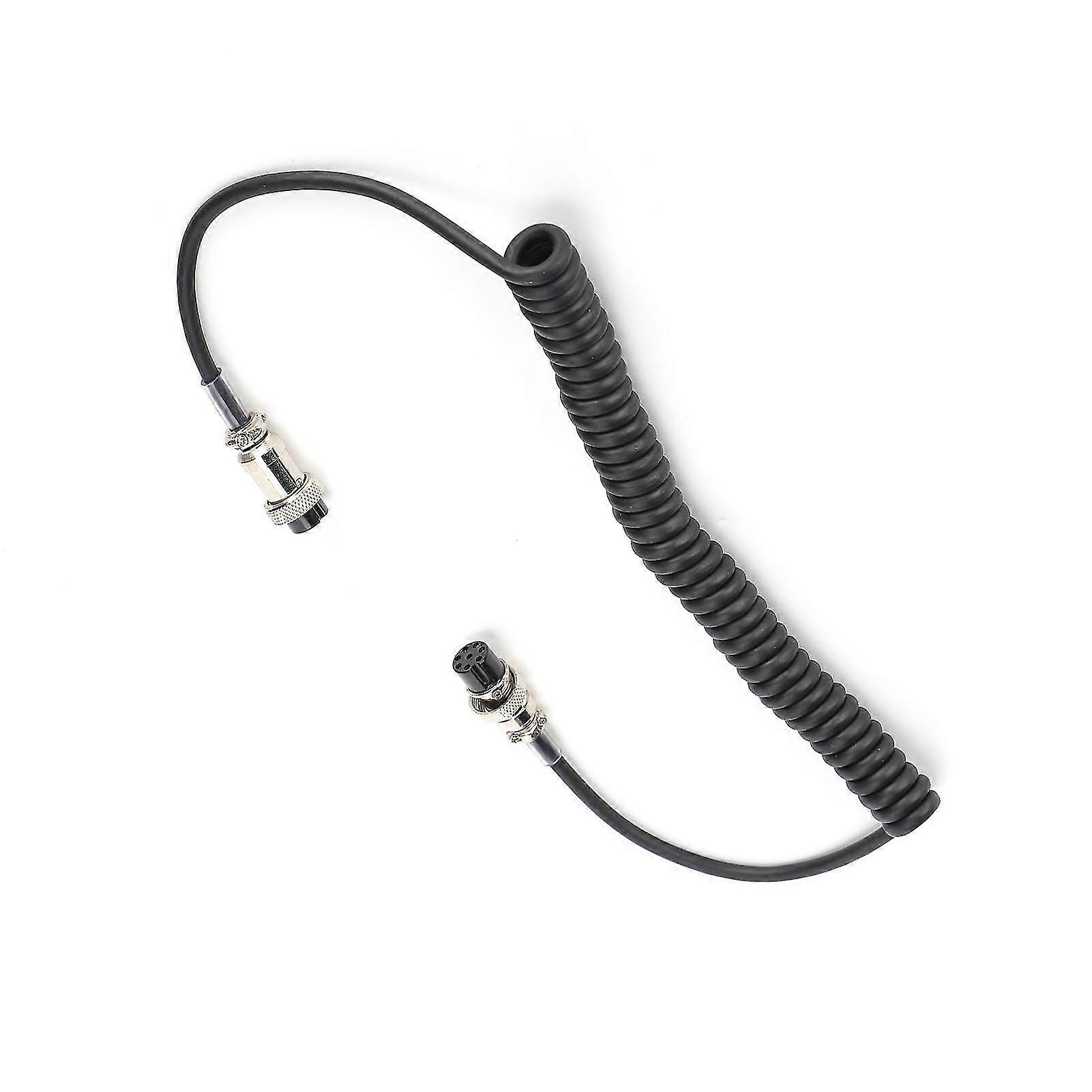 Yaesu MD-1/MD-100/MD-200 8 Pin Female Desktop PVC Mic Cable Replacement ...