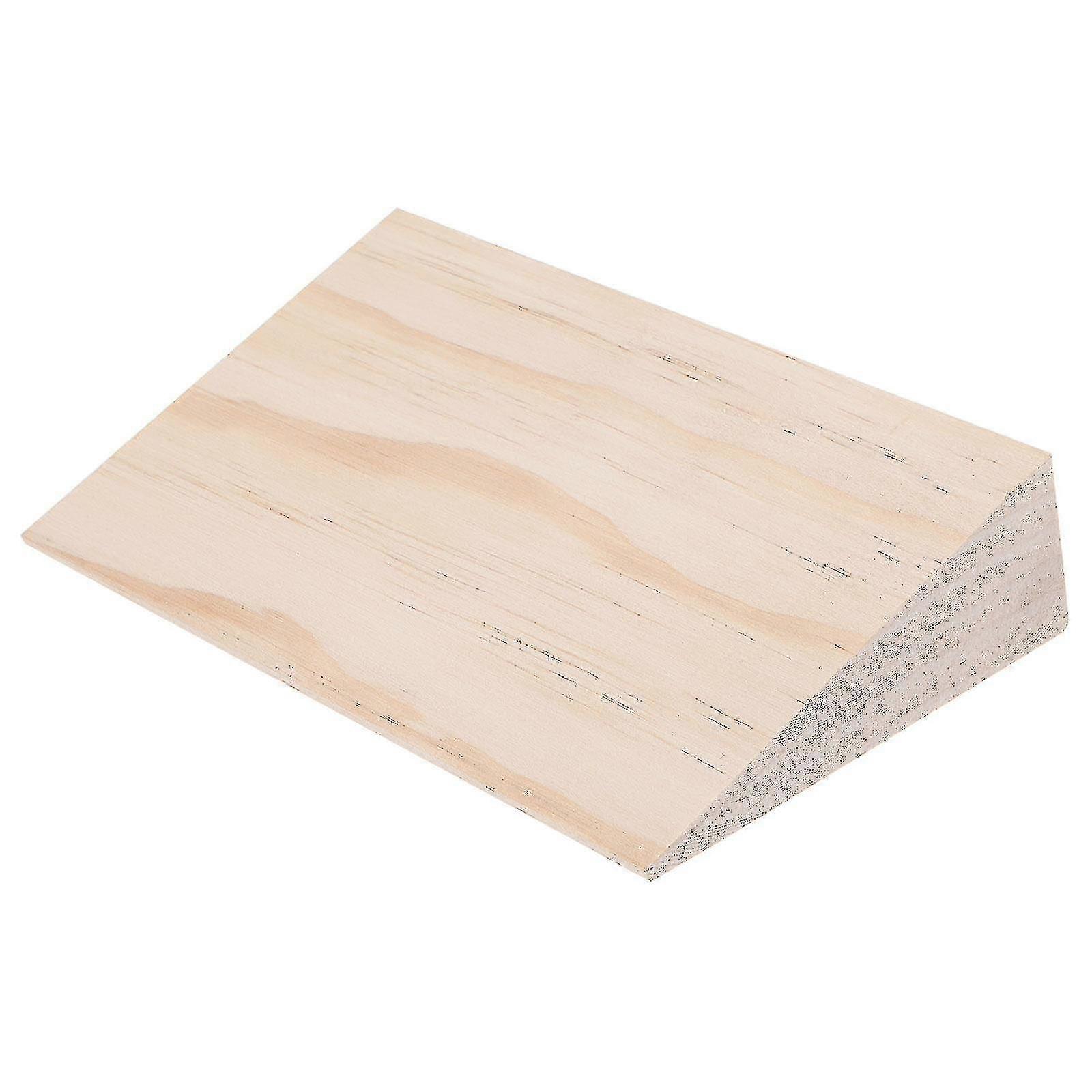 Threshold Ramp Wide Natural Door Entry Ramp Wood Threshold Ramp For ...