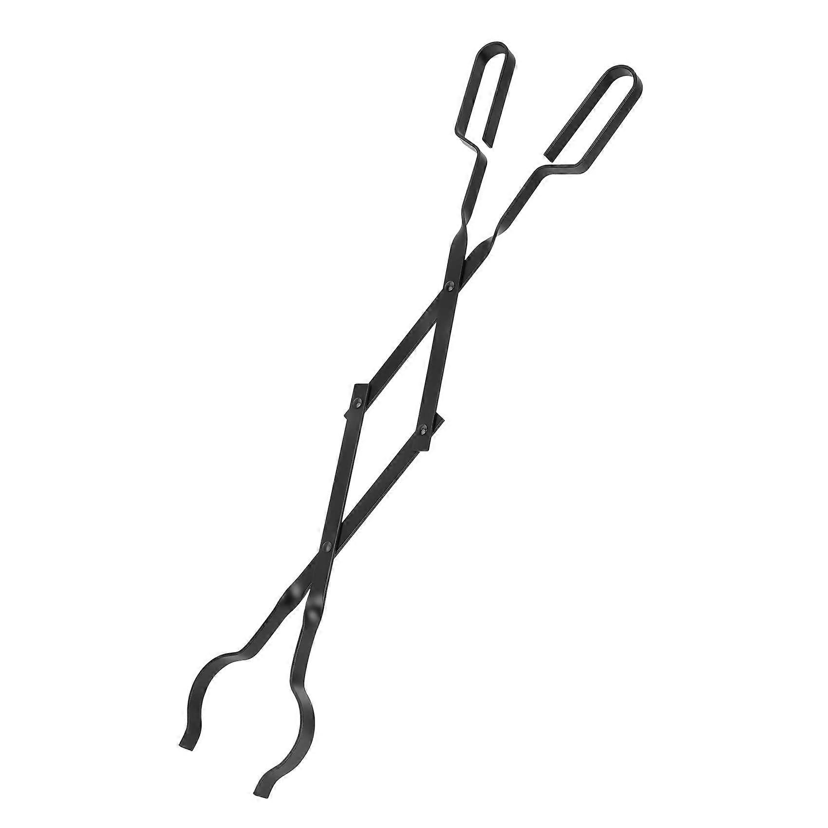 Fireplace Wood Tongs 66cm Long Fire Tongs Log Tongs Fireplace ...