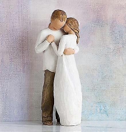 Couple Figure, Romantic Together Couple Sculpture, Deep Loved Statue ...