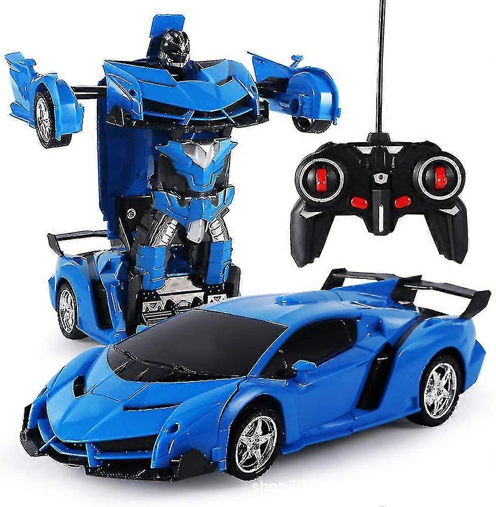 Remote Controlled Car, 2 In 1 Transformer Robot Car, One Touch ...