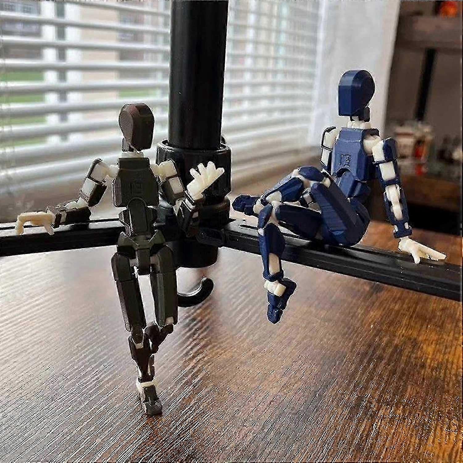 Multi-jointed Movable Robotic Toys, Lucky 13 Figures Robot 3d Printed ...