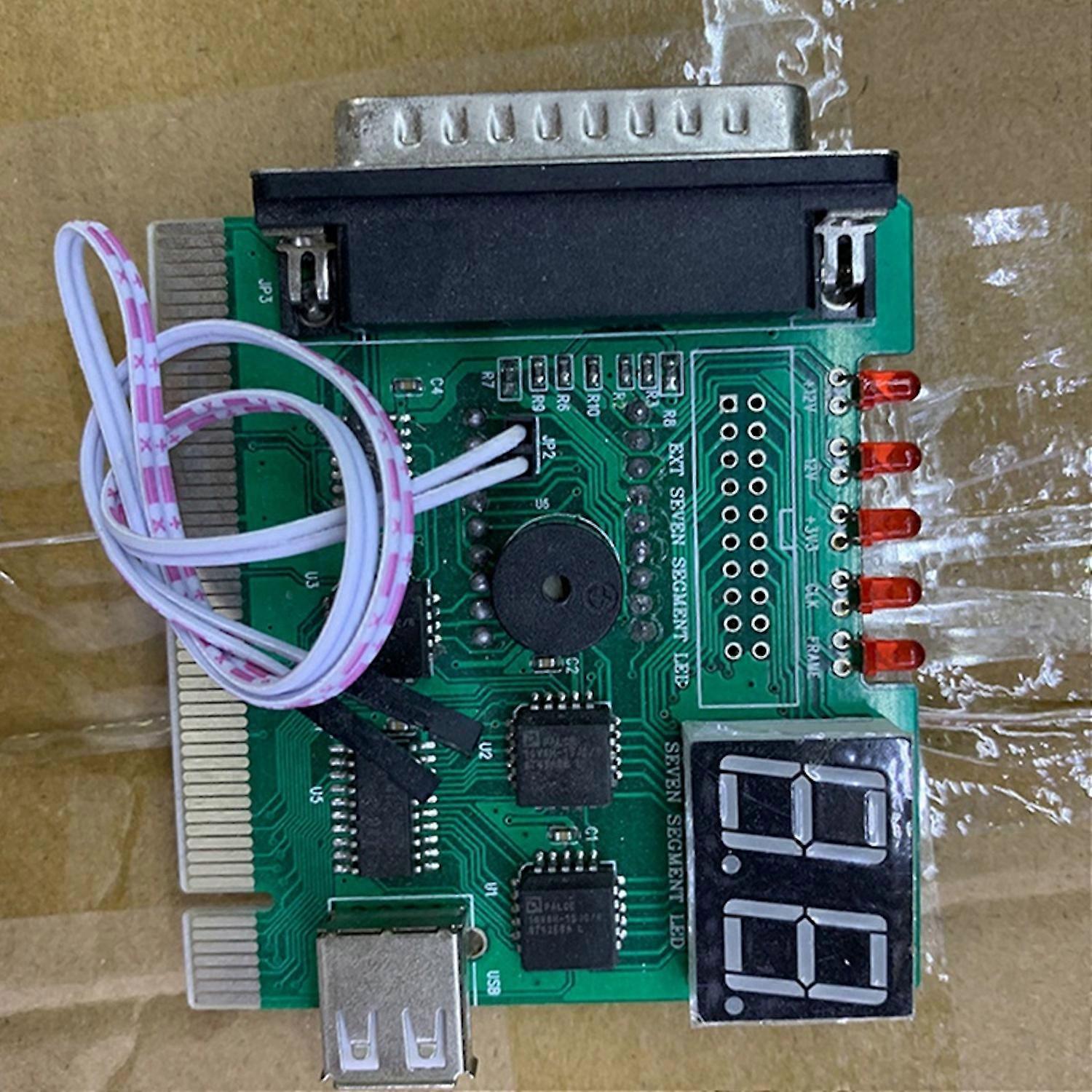 USB PCI PC Motherboard Diagnostic Analyzer POST Card with 2 Digit Error ...