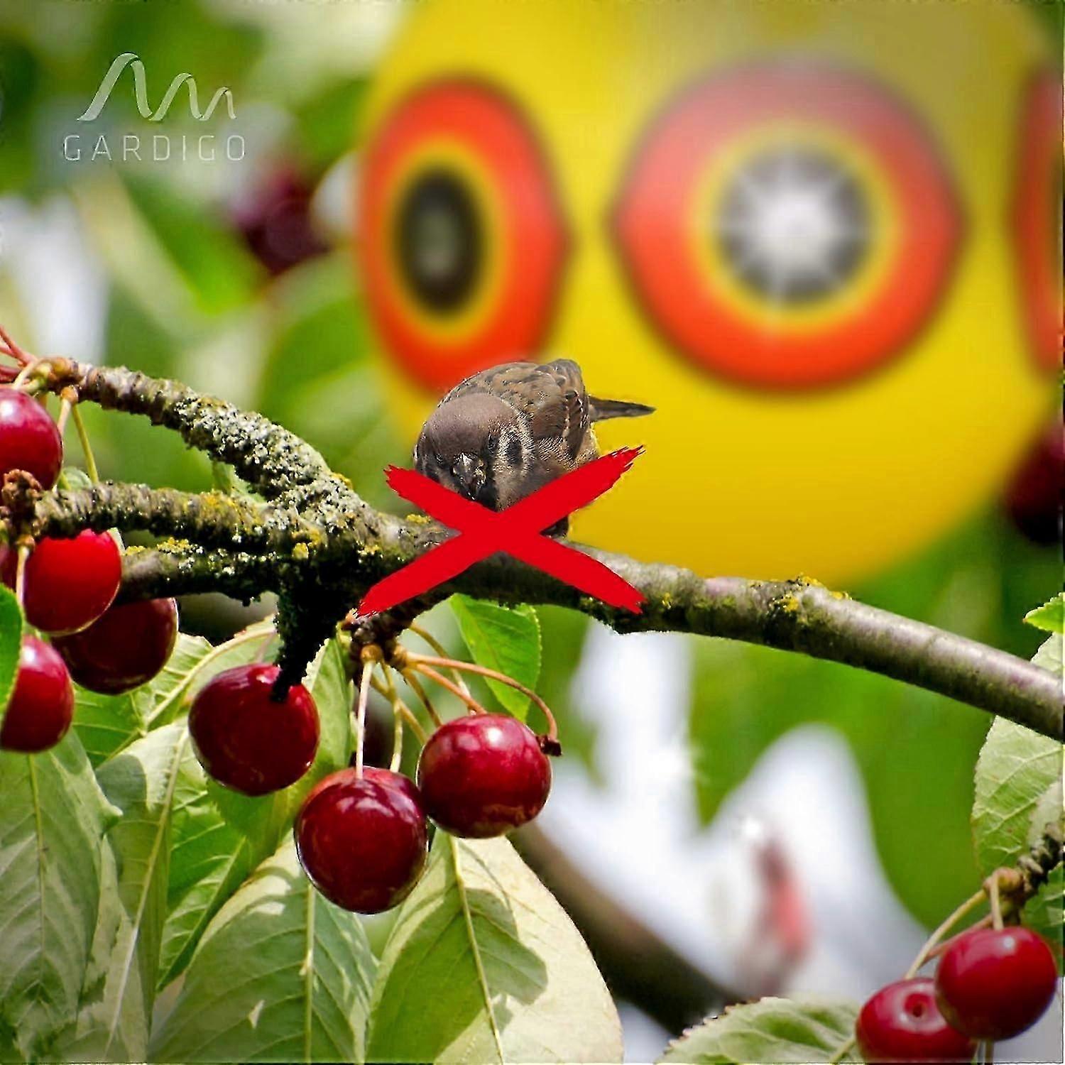 3 Anti-Pigeon Scarecrow Balloons, () 400 mm, yellow/red, Birds, Herons ...