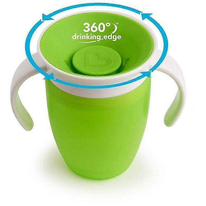 MUNCHKIN Miracle 360 207ml Learning Cup - Green | Fruugo UK