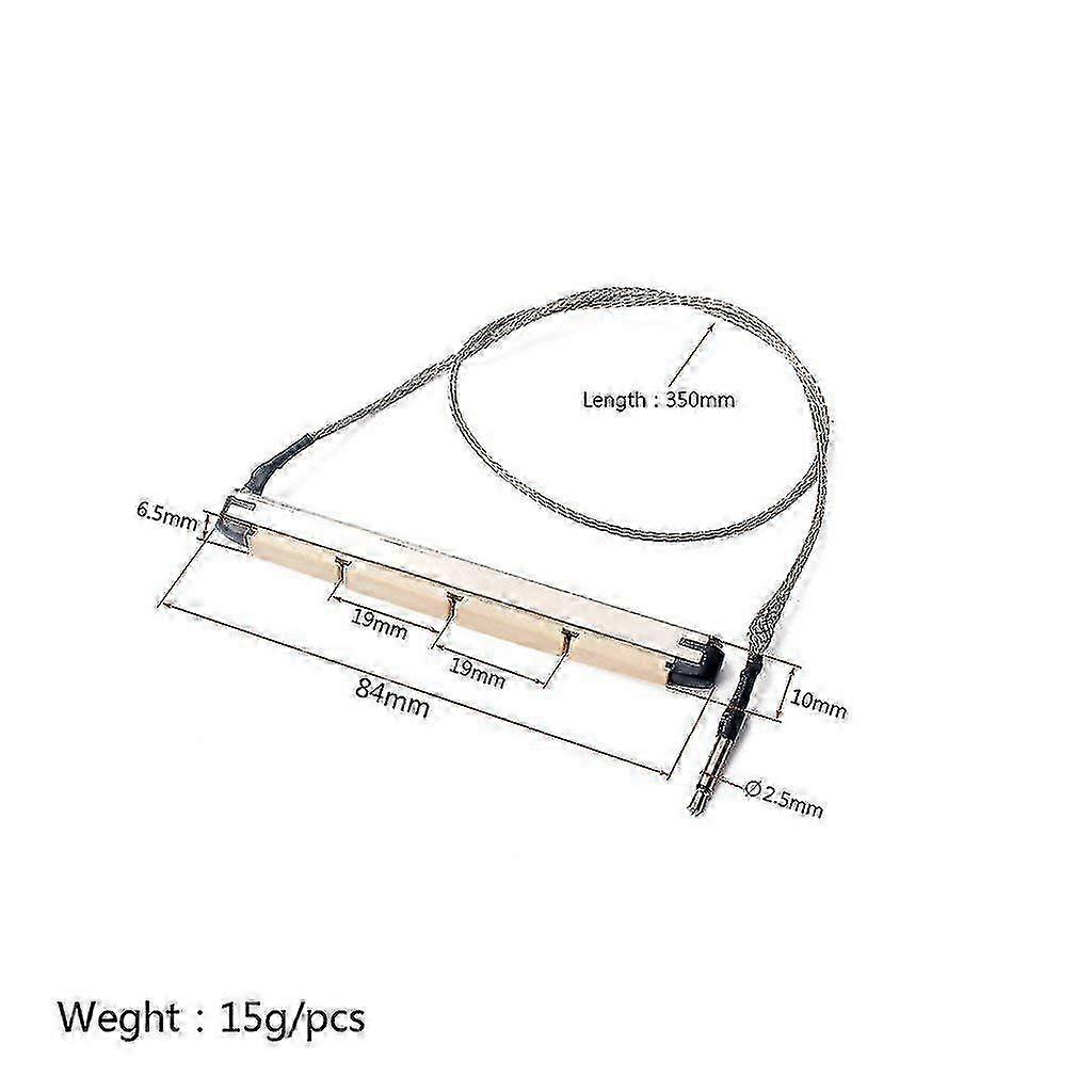 Piezo Transducer Pickup Suit for 4-string Acoustic Bass Guitar | Fruugo UK