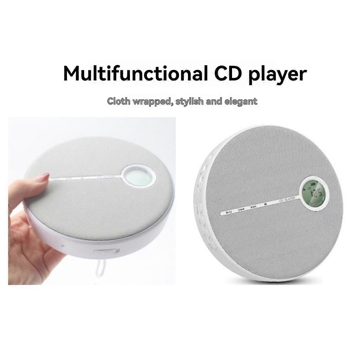 Rechargeable Bluetooth CD Player, Music CD Disc Player for Car Black ...
