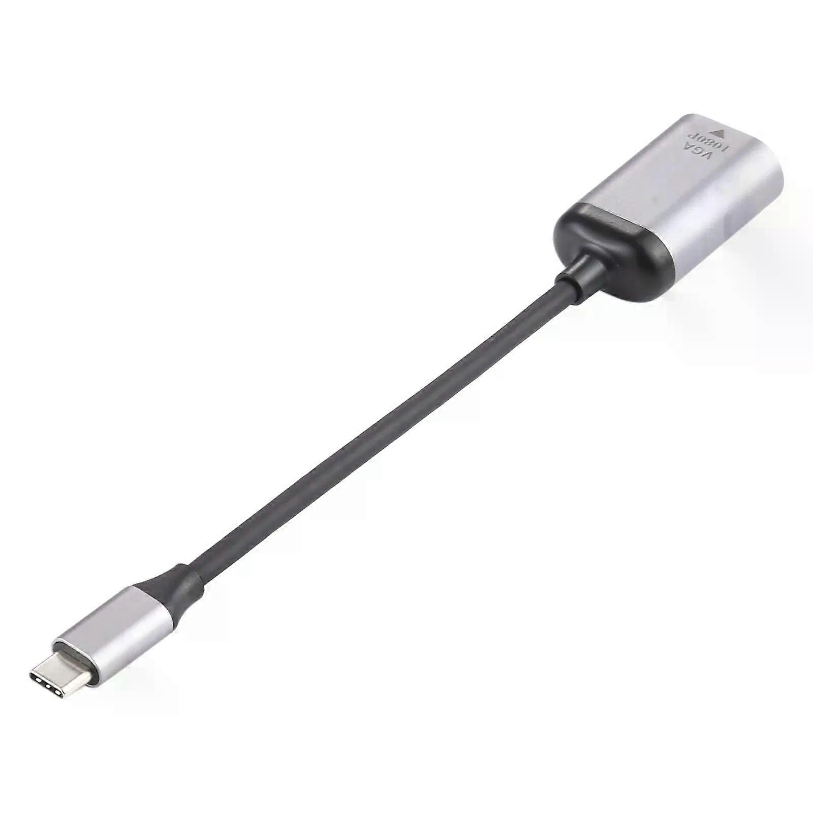 1080P VGA to USB-C Male Adapter Cable-Connecting Cable | Fruugo UK