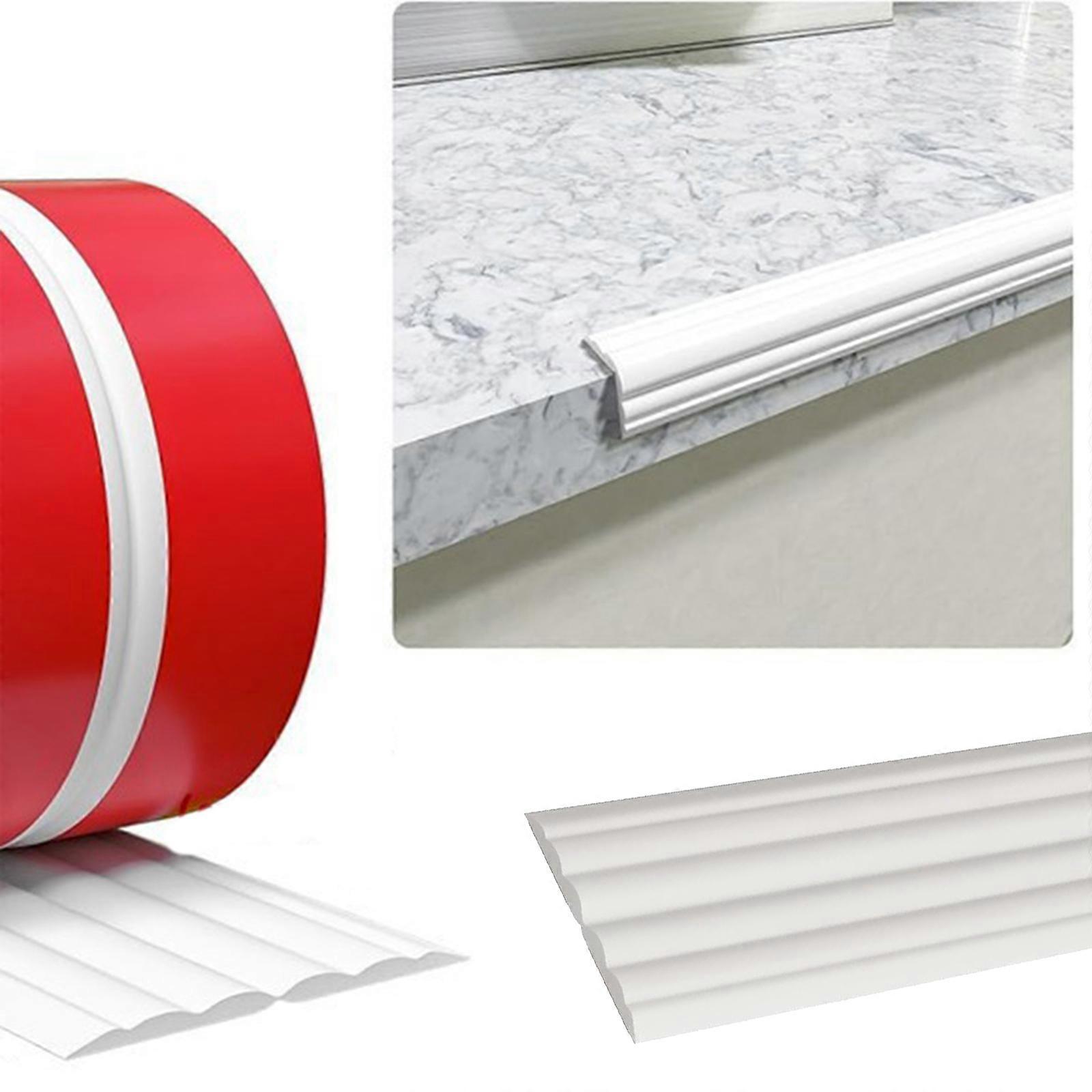 Adhesive Corner Protector Strips 6mx 20mm Molding Trim Flexible Edge ...