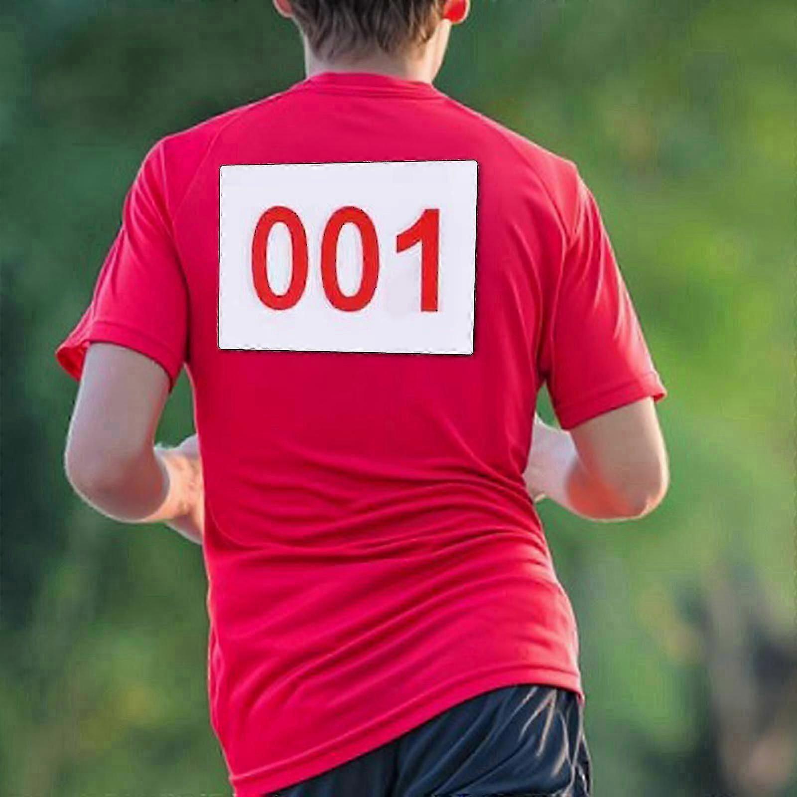 100 Pieces Running Bibs Numbered Race Bibs 100 Numbers Athlete Race ...
