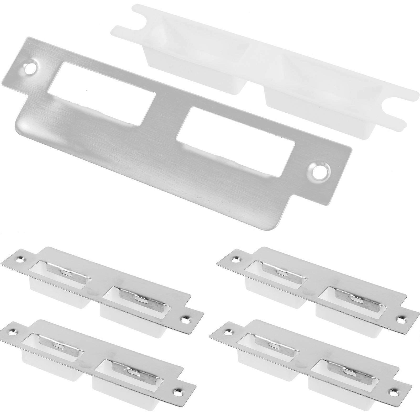 Large Hole Strike Plate Deadbolt Strike Plates Door Latch Stainless ...