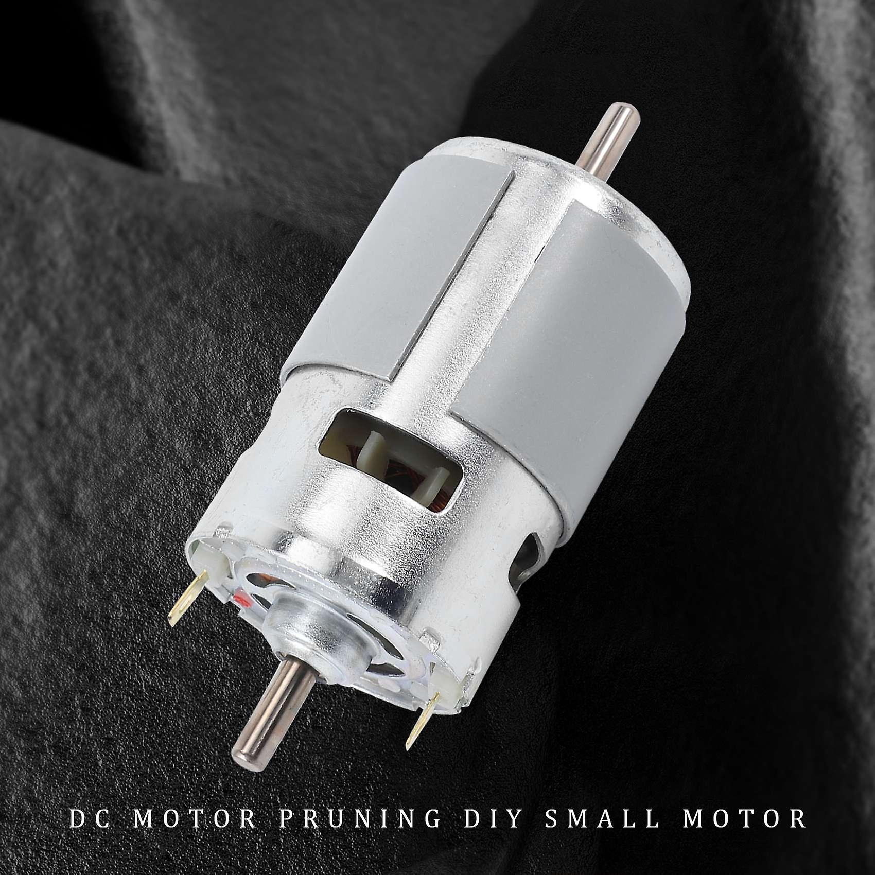 Diy Lawn Mower Set Dc 12v 775 Motor Manganese Steel Blade Garden Moving ...