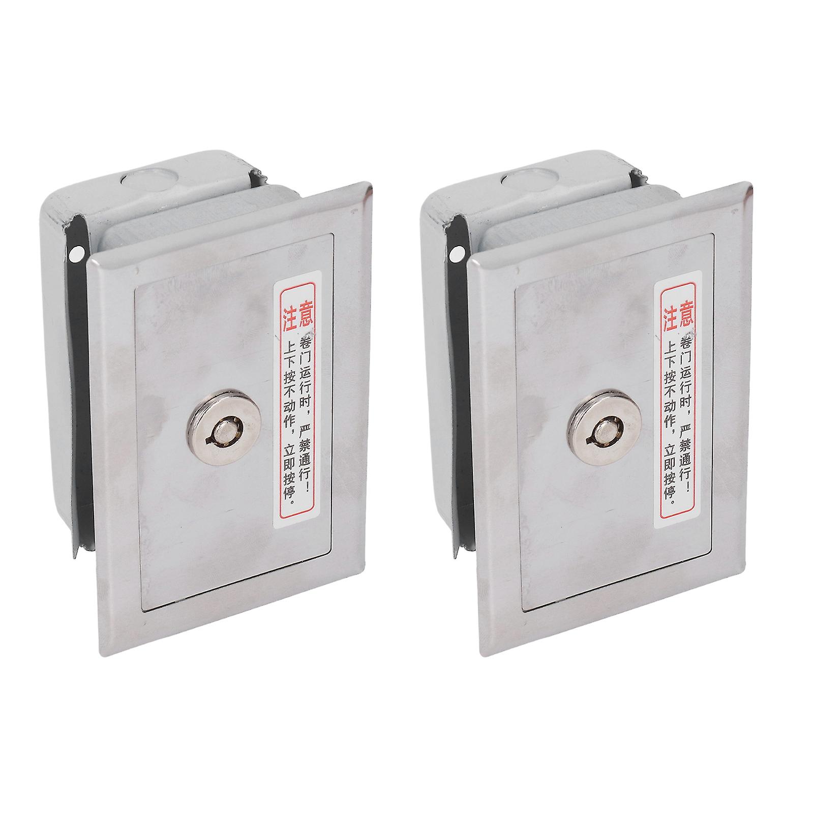 Key Lock Box,2Pcs Key Switch Box Door Key Switch Key Switch Box ...