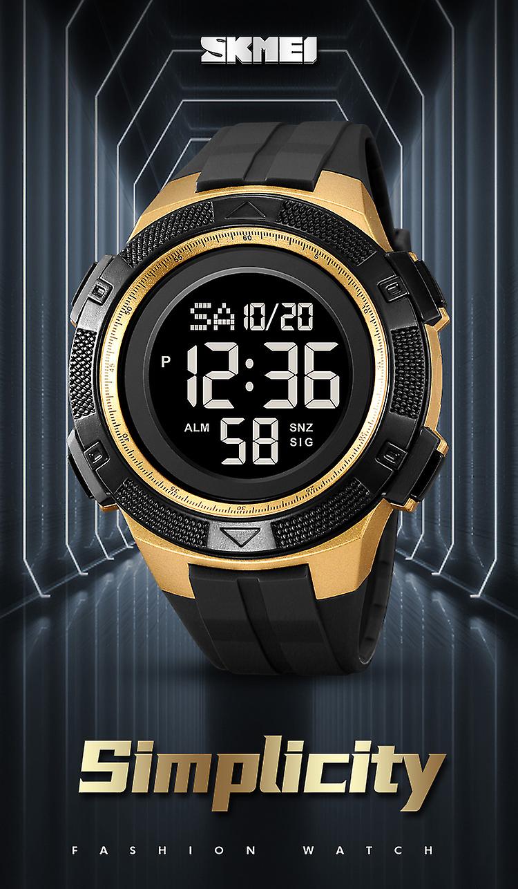 Multi-function Luminous Electronic Watch Student Model Waterproof LED ...