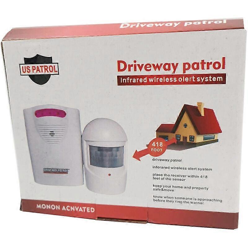 Security Alarm Systems, 1 Receiver and 2 Weatherproof PIR Motion ...