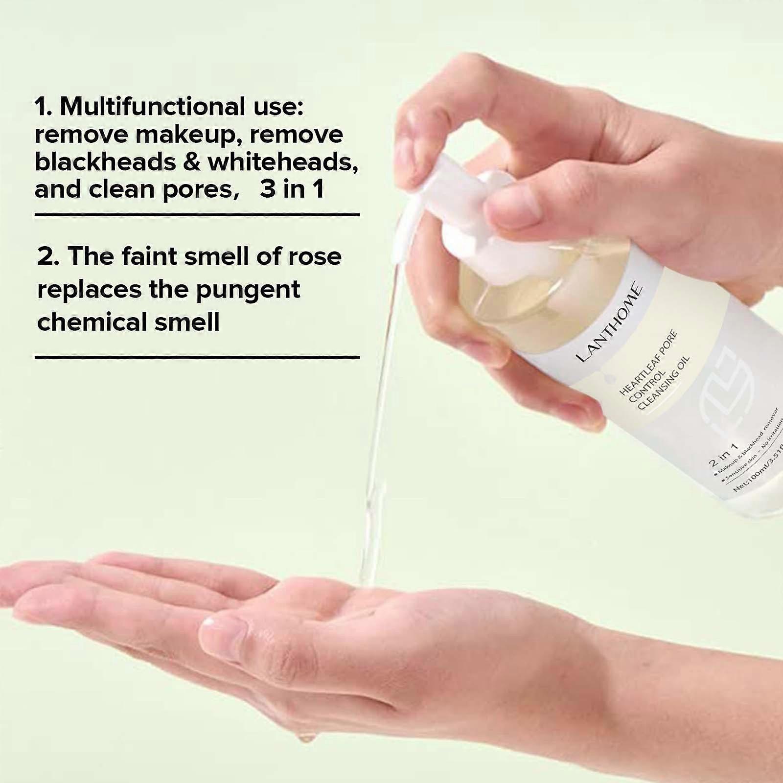 Makeup Remover Oil Blackhead Remover Oil 100ml For Gentle Cleansing Of ...