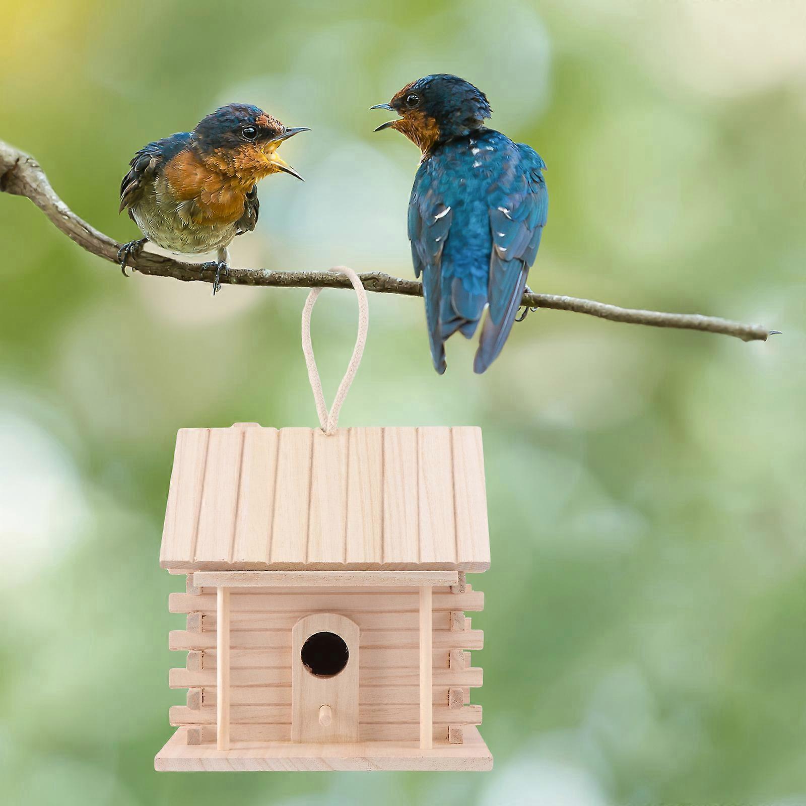 Practical Bird Nest Hanging Bird Room Birds Hut Bed Outdoor Birds ...