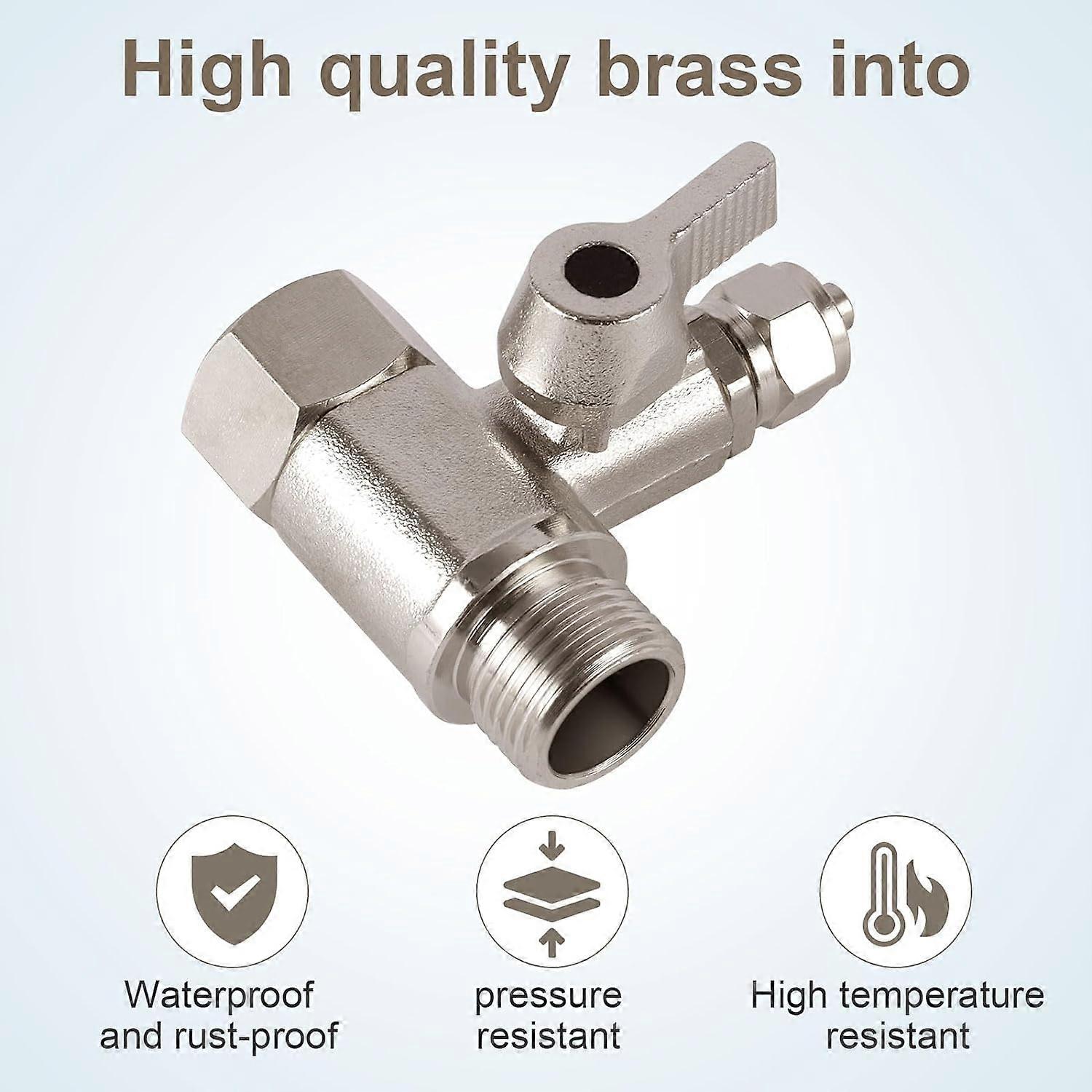 Shop down valve adapter T-piece, water connection adapter hose water ...