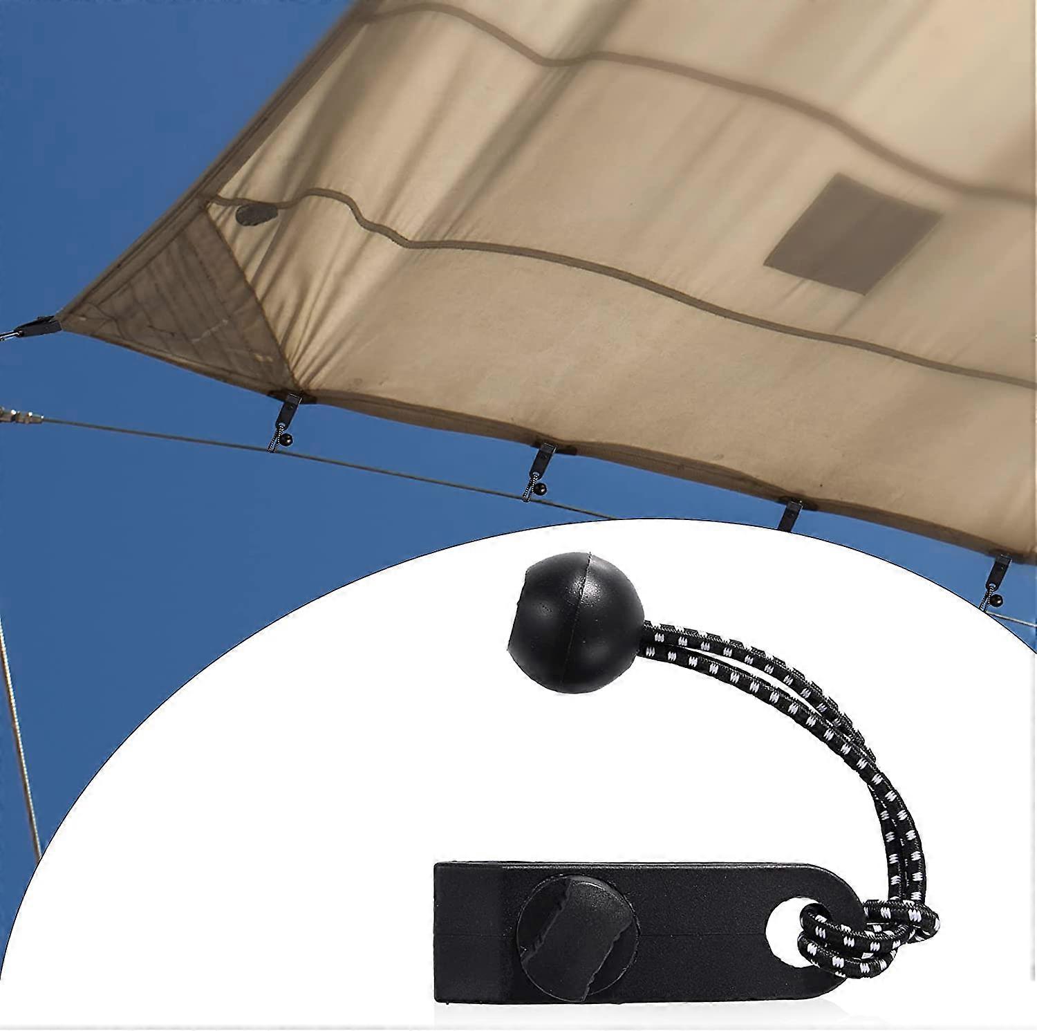 Tent Tarp Clip, 20 Pieces Tarp Clamp, Tent Clips, Heavy Duty Tarp Clips ...