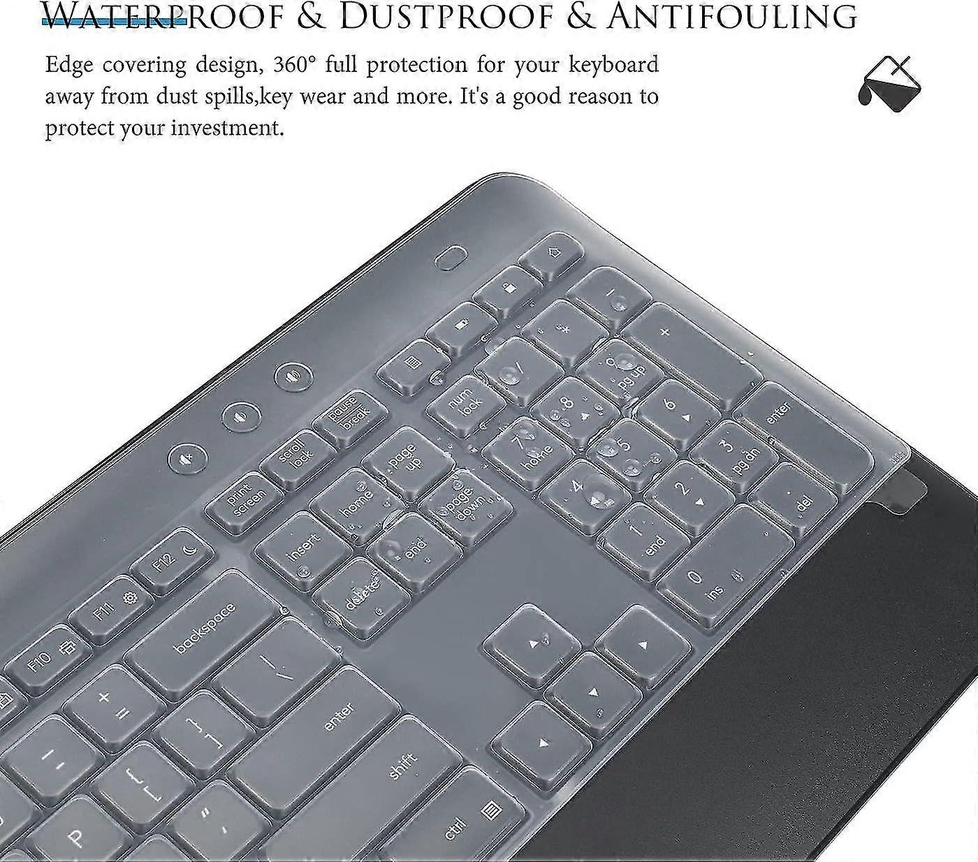 Keyboard Cover For Logitech Mk545 Advanced Wireless Keyboard, Logitech ...