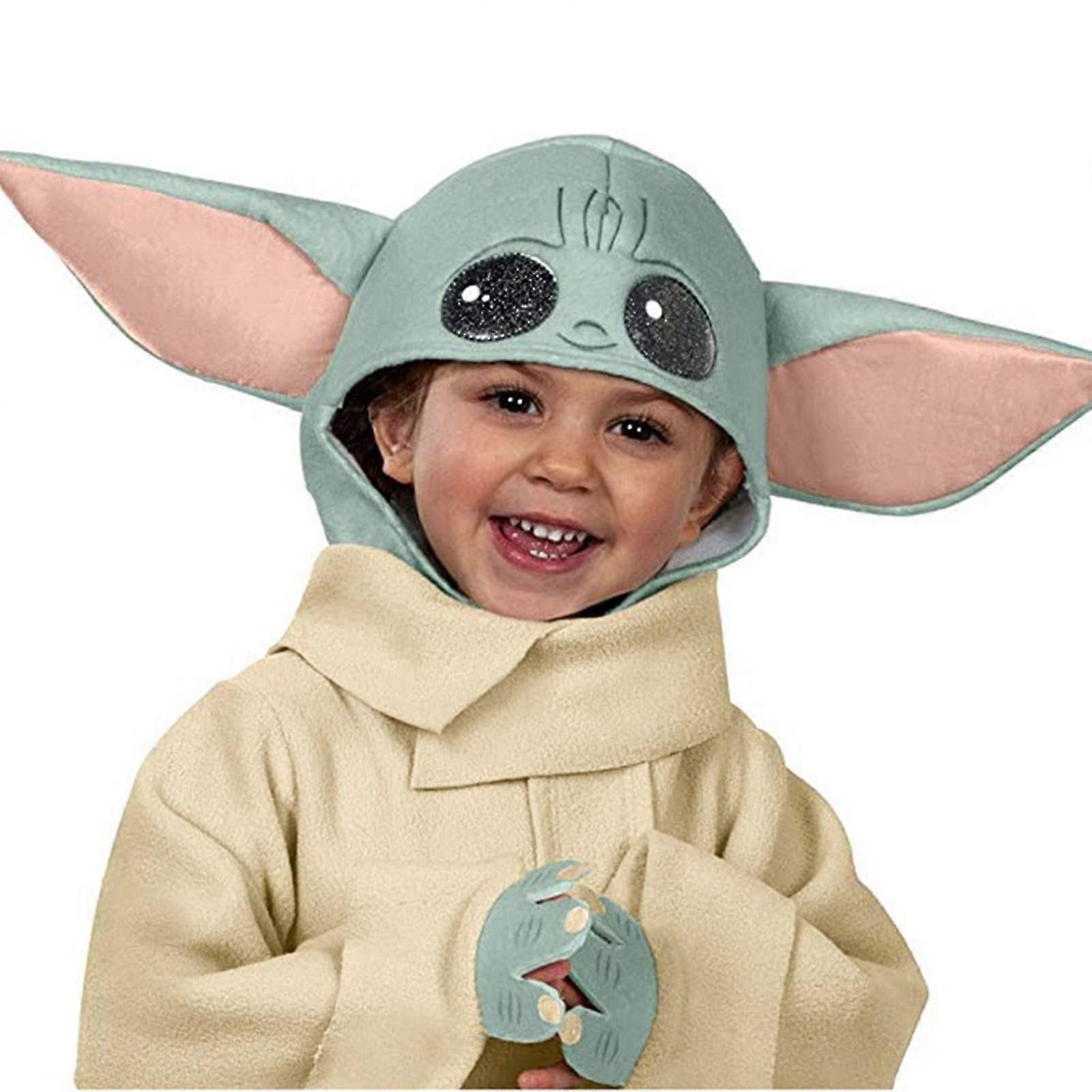 Hot Star Cosplay Wars The Mandalorian Baby Yoda Cosplay Costume Robe ...
