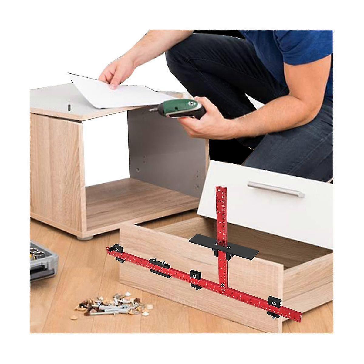 Cabinet Hardware Jig for Handles, Adjustable Template with Convenient ...