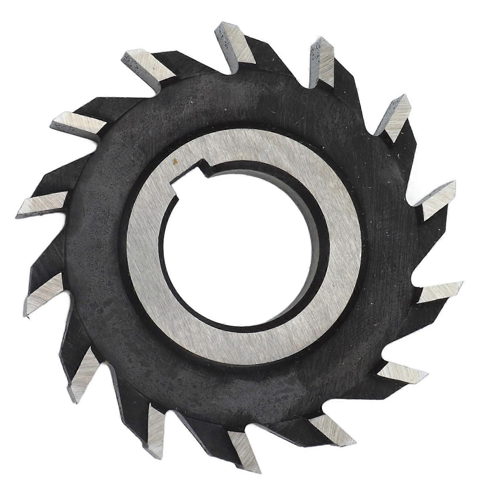 Milling Cutter High Speed Steel Straight 14 Teeth Face Mill Disc ...