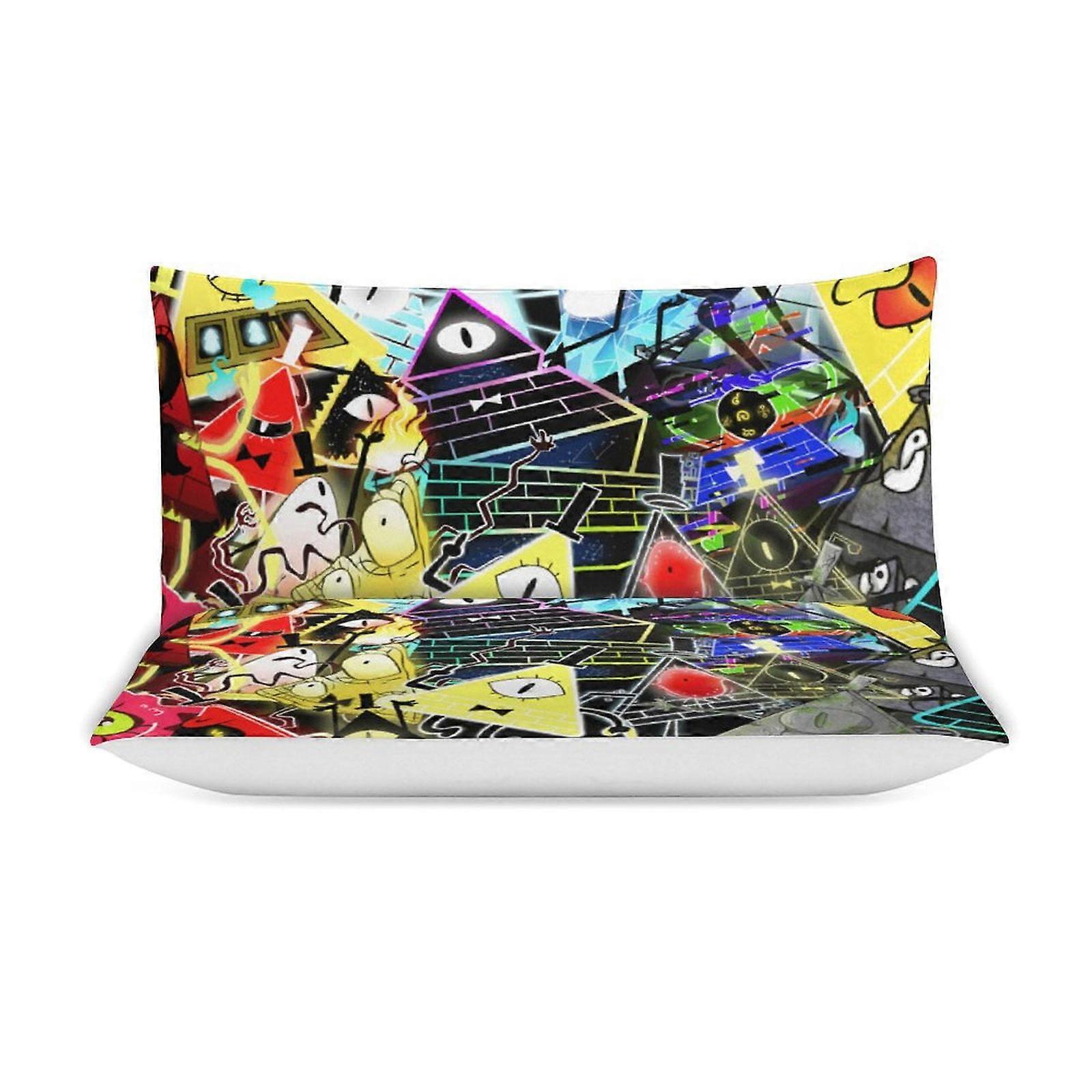 v1898 Bed Sheets Bedding Gravity Falls 3-Piece Bedding Set Soft Warm ...