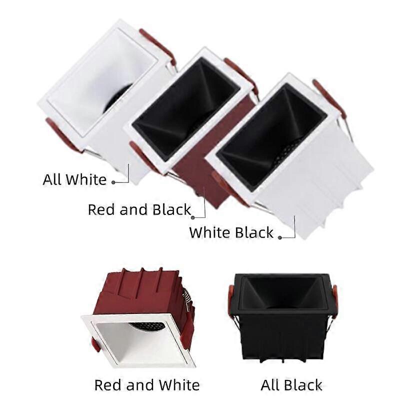 Modern Recessed Led Downlight Simple Led Ceiling Downlight Deep Anti ...