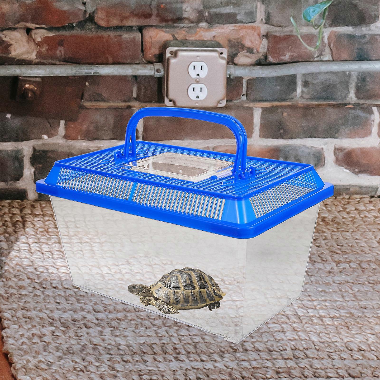 Turtle Tank with Platform Creative Turtle Carrying Box Tank Practical ...
