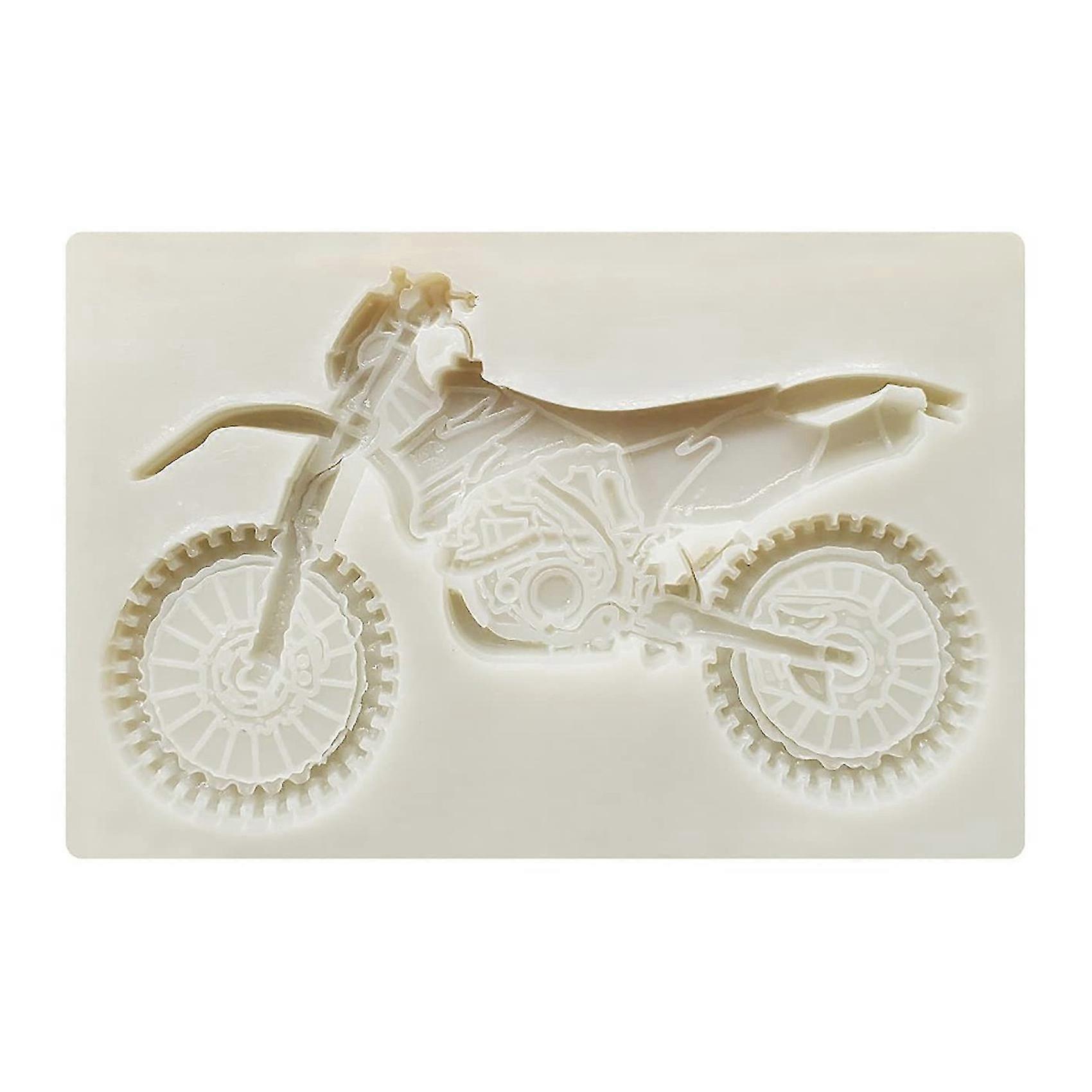 Motorcycle Silicone Mold Chocolate Mold Cake Decorating Paste Sugar ...