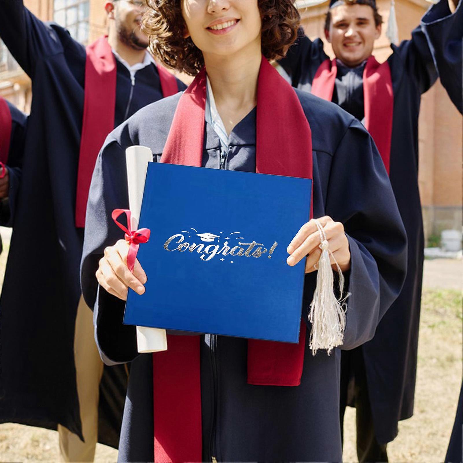 Class of 2024 Graduation Signature Book Black Golden Certificate Guest ...