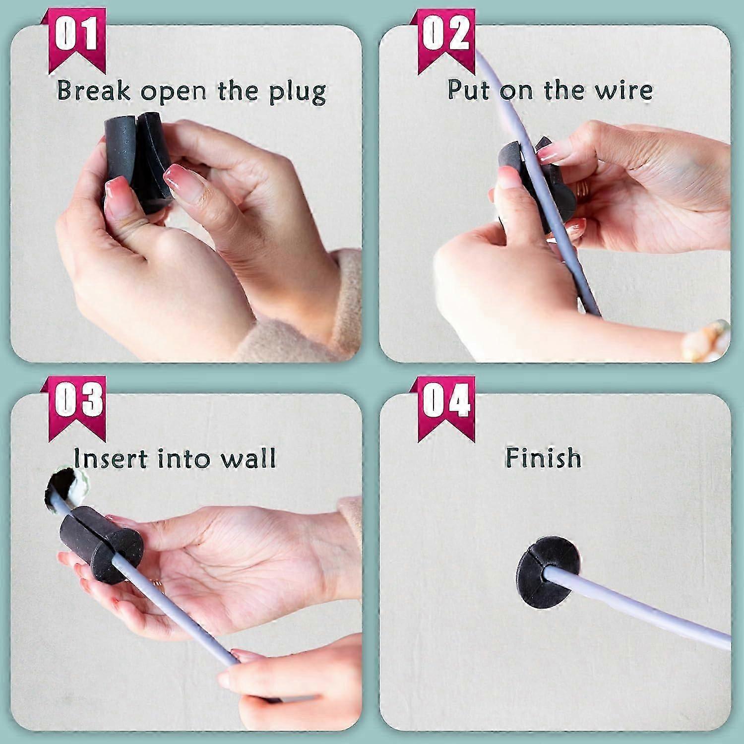 Starlink Cable Routing Kit for 1" Wall Hole, Wall Bushing for Starlink ...