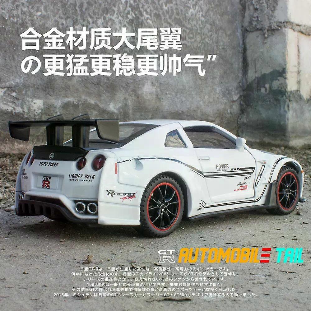 1:32 GTR GT-R R35 R34 Supercar Alloy Car Model Diecasts & Toy Vehicles ...